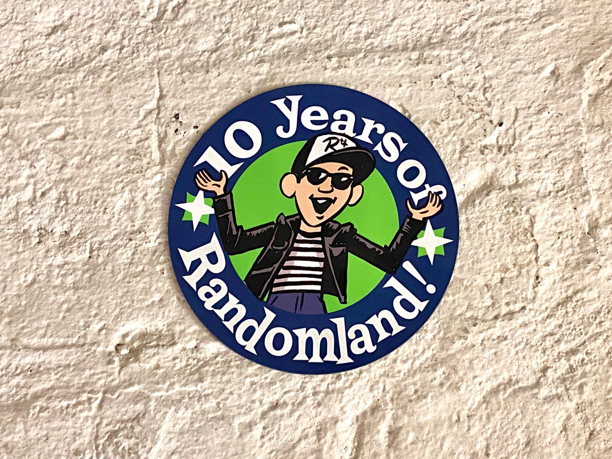 10 Years of Randomland Magnet!
